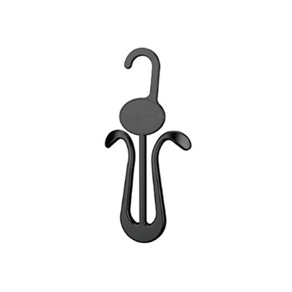 Cello Slipper hanger with soft curved arms.